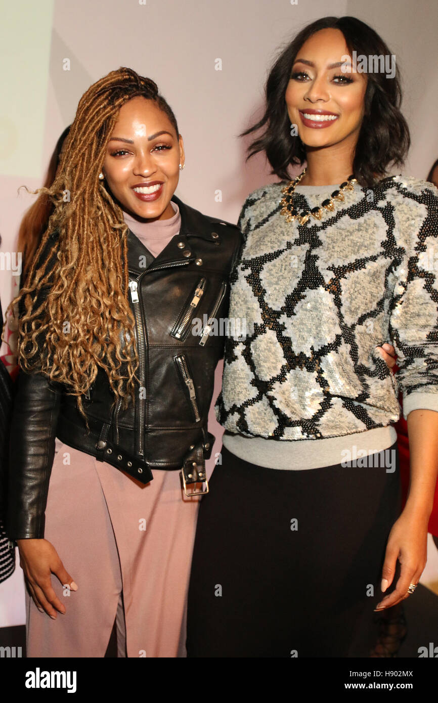 New York, NY, USA. 16th Nov, 2016. Meagan Good and Keri Hilson at the ...