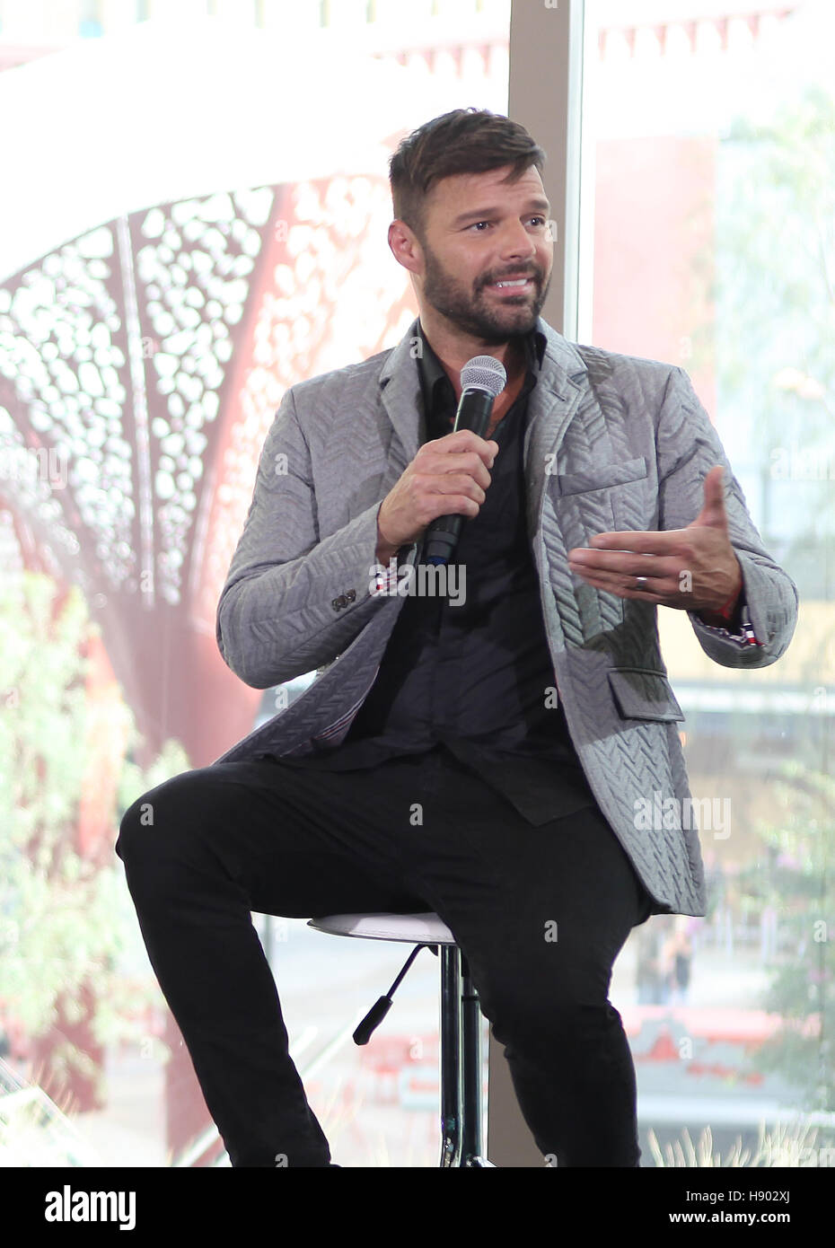 Las Vegas, NV, USA. 16th Nov, 2016. Ricky Martin attends a news ...