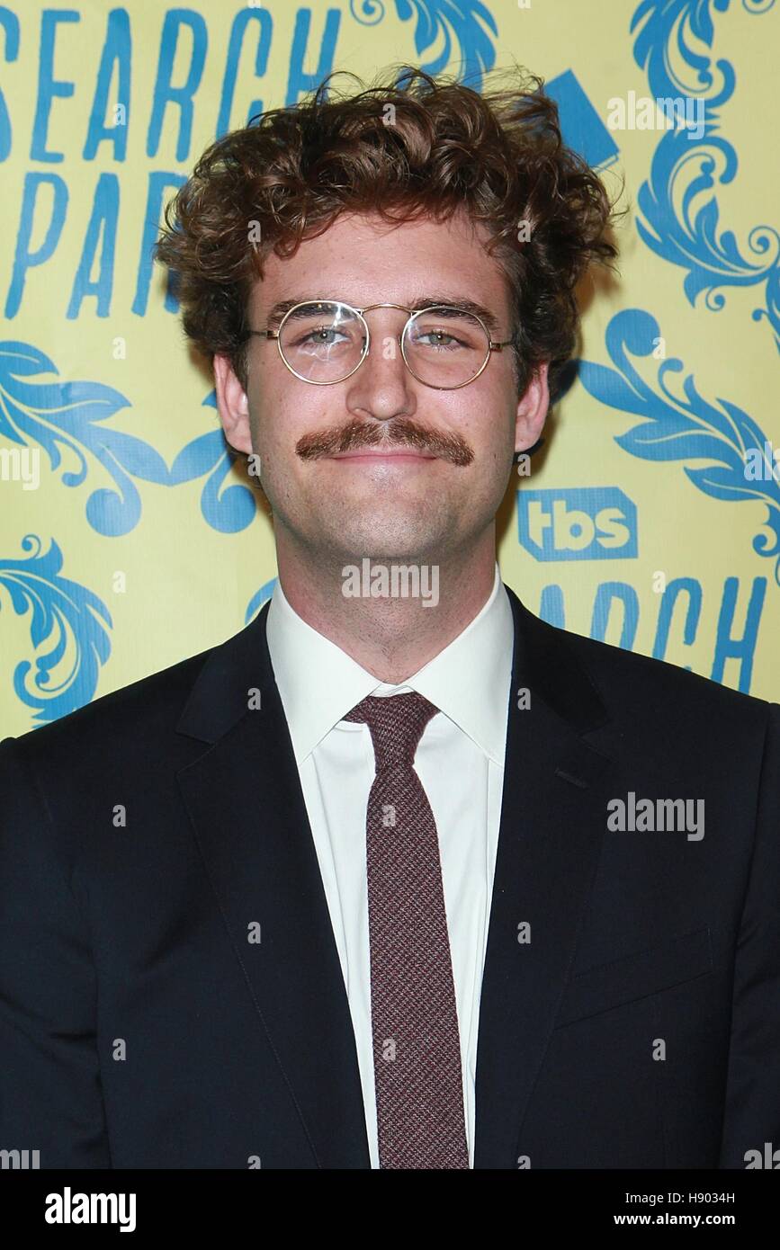 New York, NY, USA. 16th Nov, 2016. John Reynolds at TBS "Search Party ...