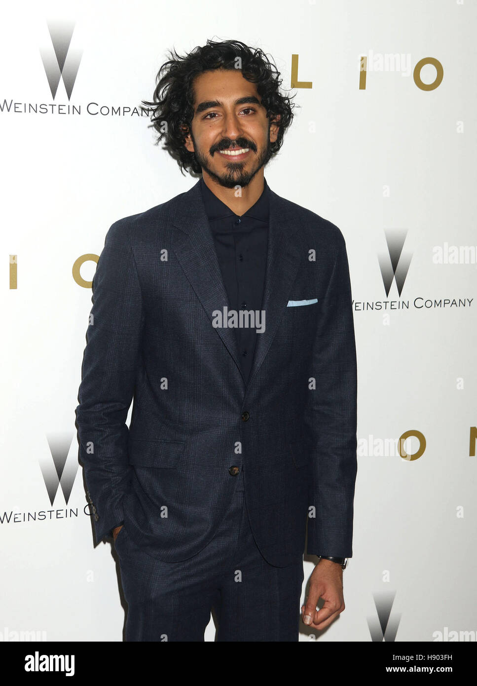 New York, USA. 16th Nov, 2016. Actor Dev Patel attends the New York ...