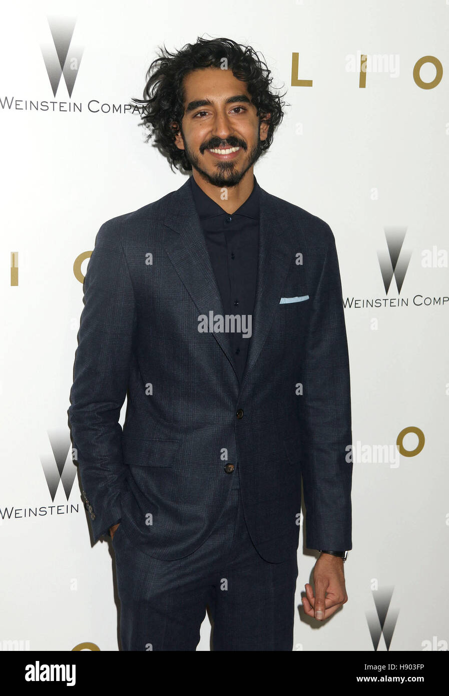 New York, USA. 16th Nov, 2016. Actor Dev Patel attends the New York ...
