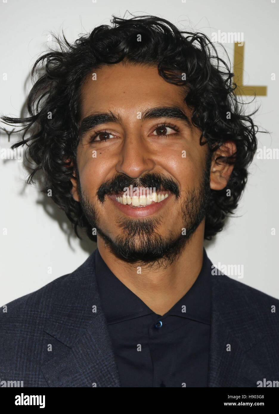 New York, USA. 16th Nov, 2016. Actor Dev Patel attends the New York ...
