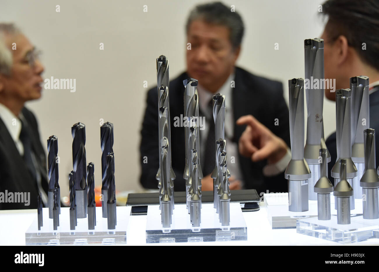 Tokyo, Japan. 17th Nov, 2016. Japan International Machine Tool Fair ...