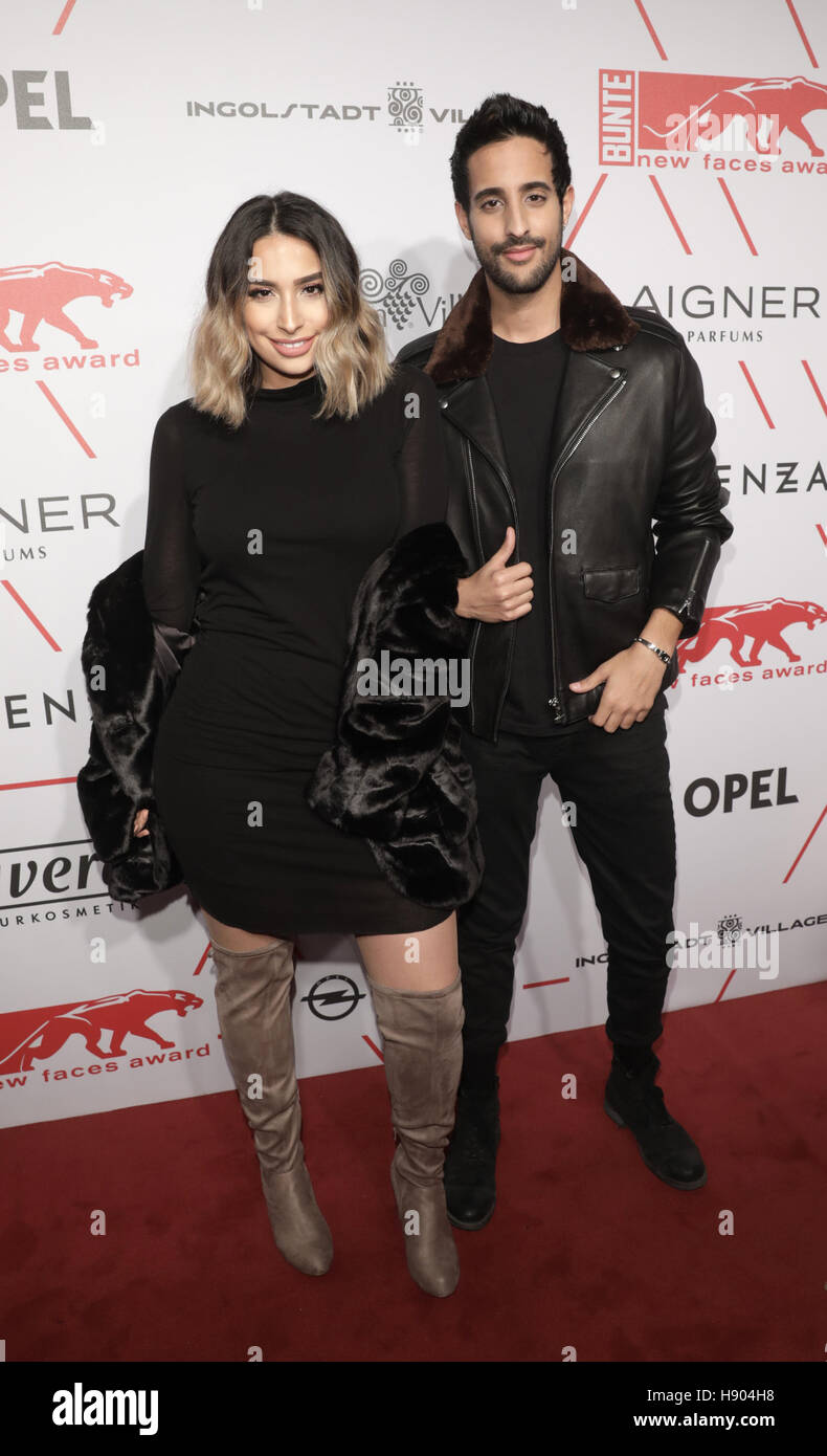 Berlin, Germany. 16th Nov, 2016. Siblings and Youtube stars Lamiya ...