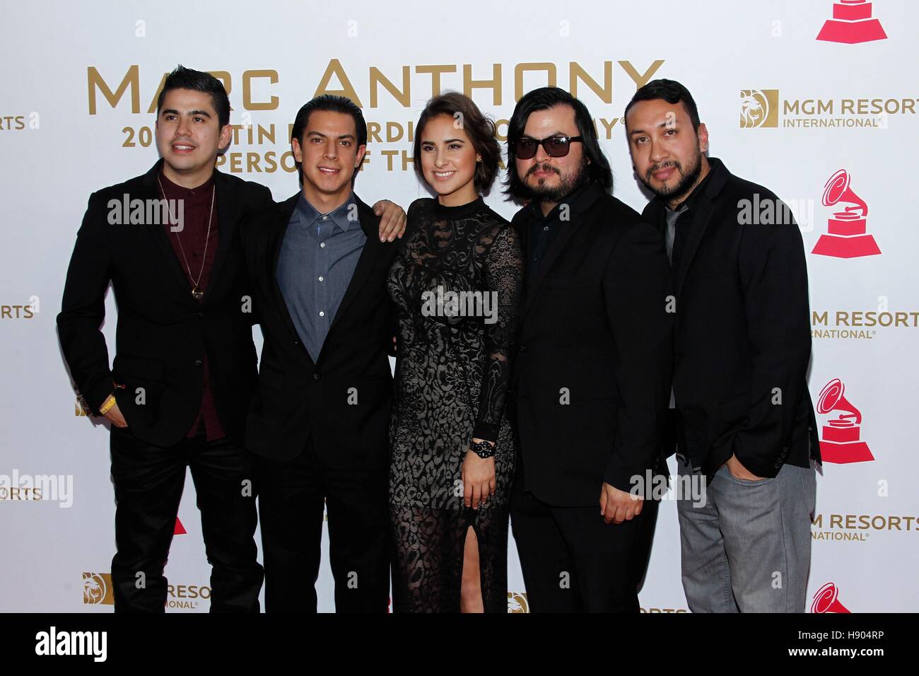 Las Vegas, NV, USA. 16th Nov, 2016. The Chamanas at arrivals for 2016 ...