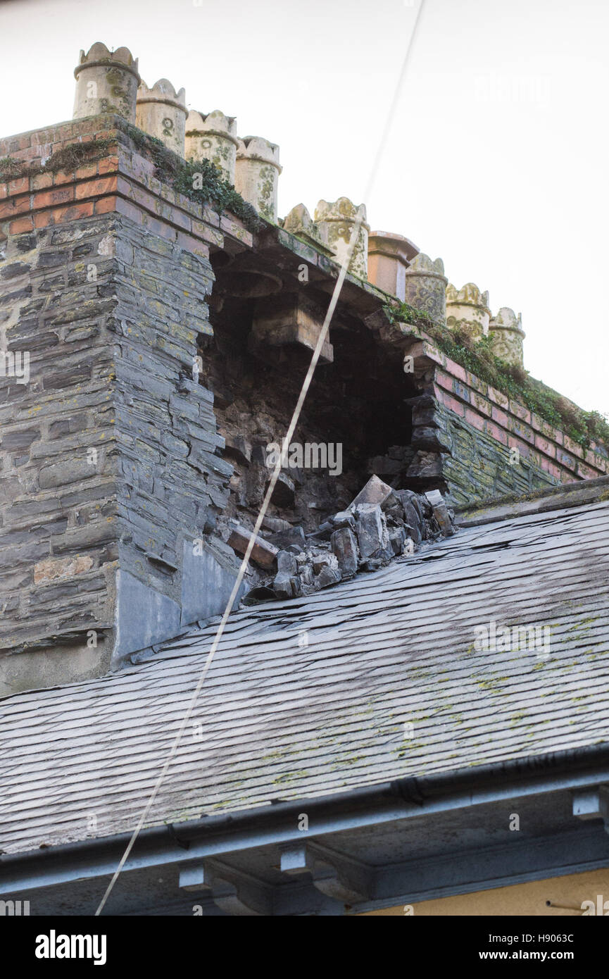 Aberystwyth Wales UK, Thursday 17 November 2016 UK weather : A tornado ...