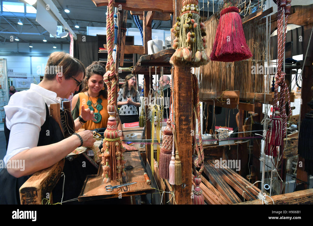 Simone howe from posamenten mueller company hi-res stock photography ...