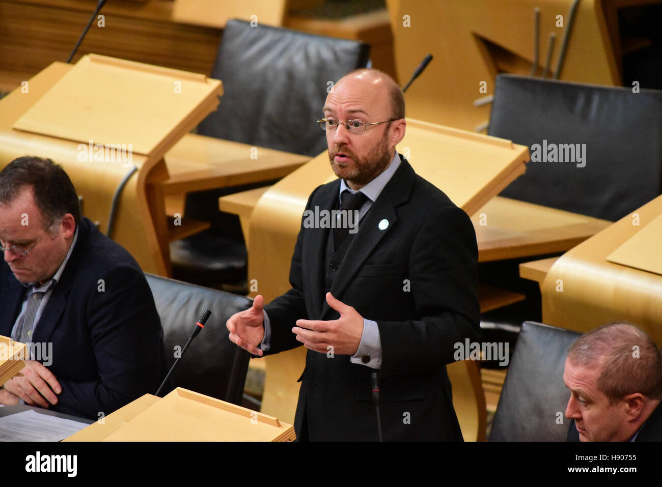 Edinburgh, Scotland, United Kingdom, 17, November, 2016. Scottish Green ...