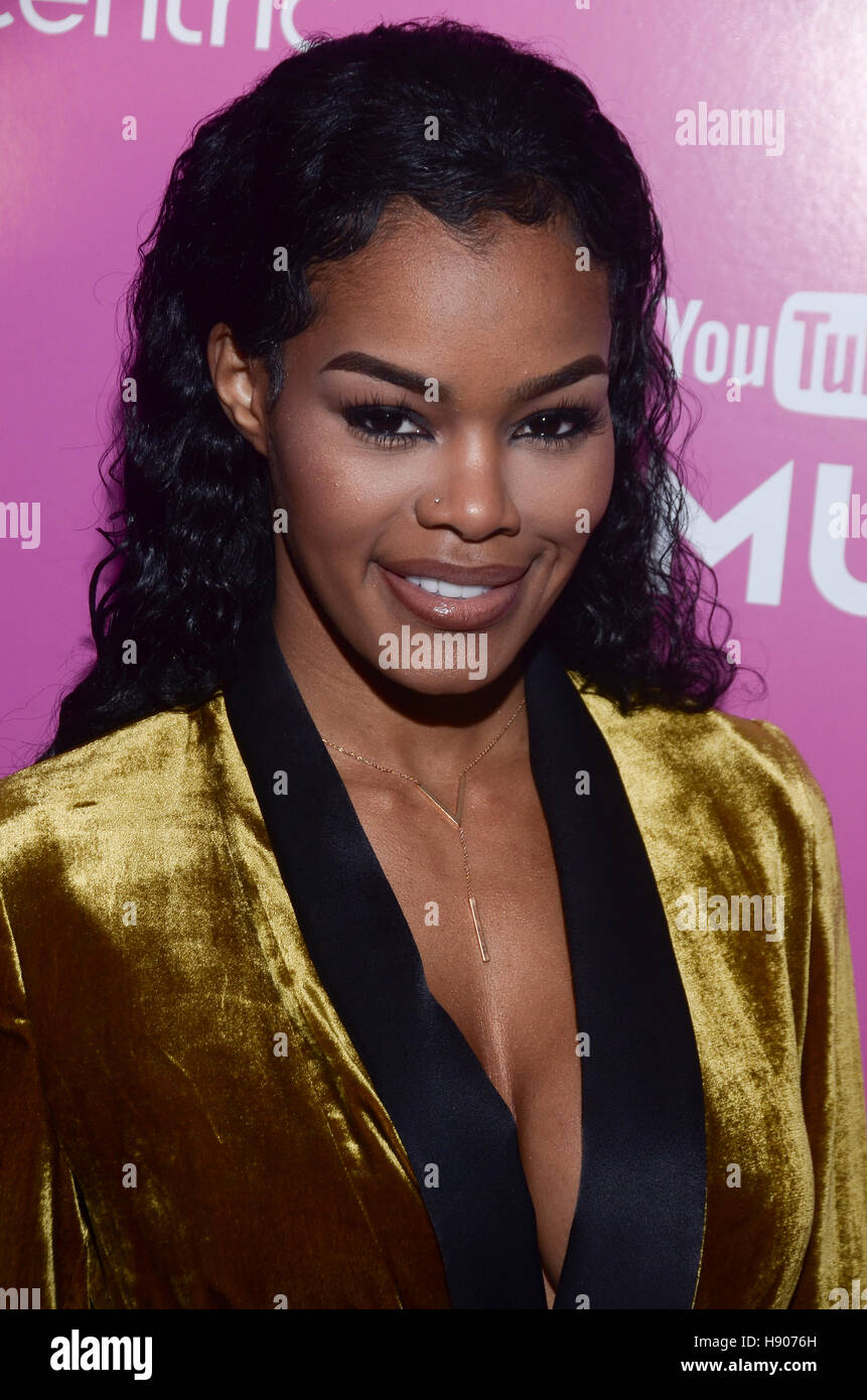 New York, NY, USA. 16th Nov, 2016. Teyana Taylor attends the sixth ...