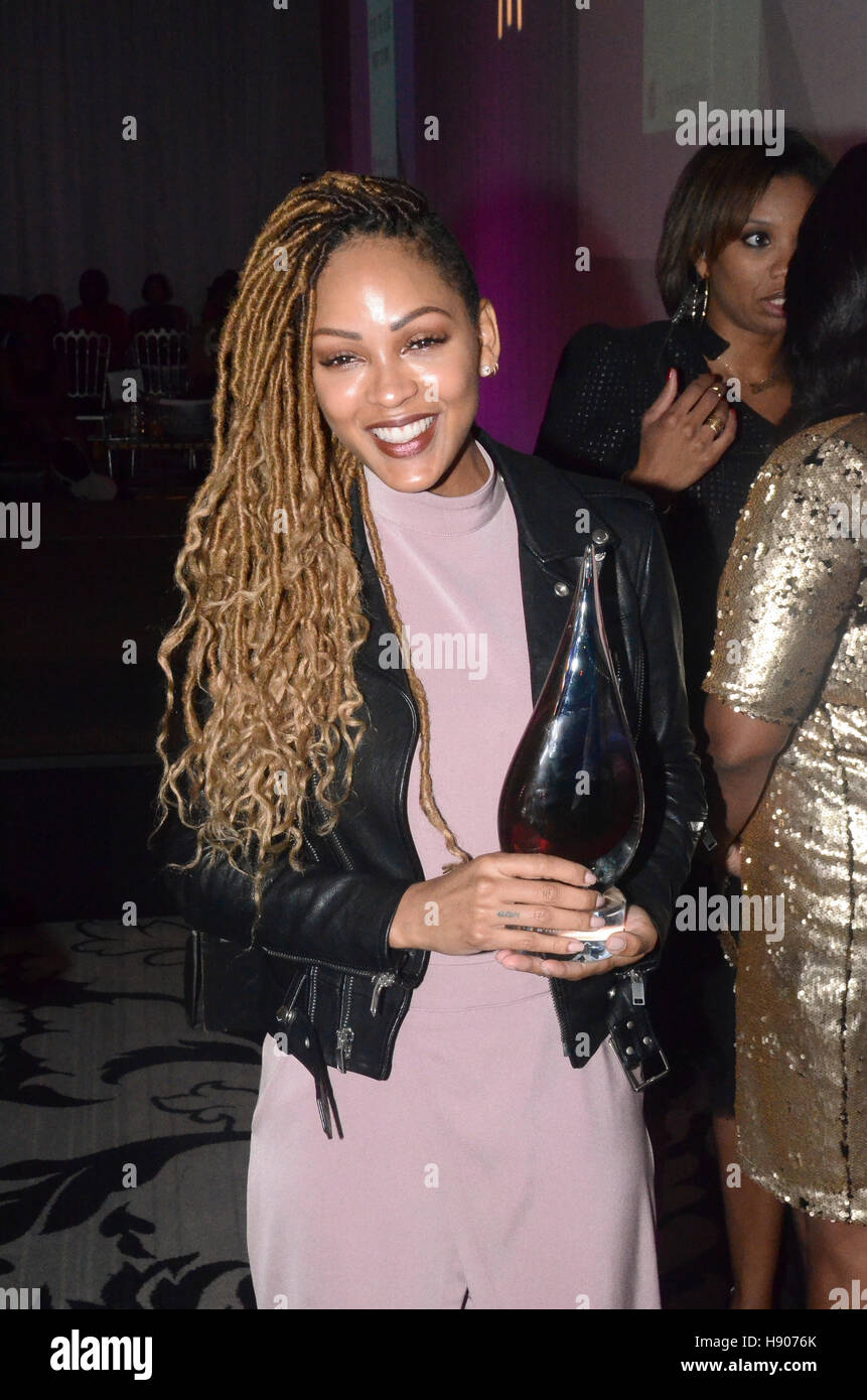 New York, NY, USA. 16th Nov, 2016. Meagan Good attends the sixth annual ...