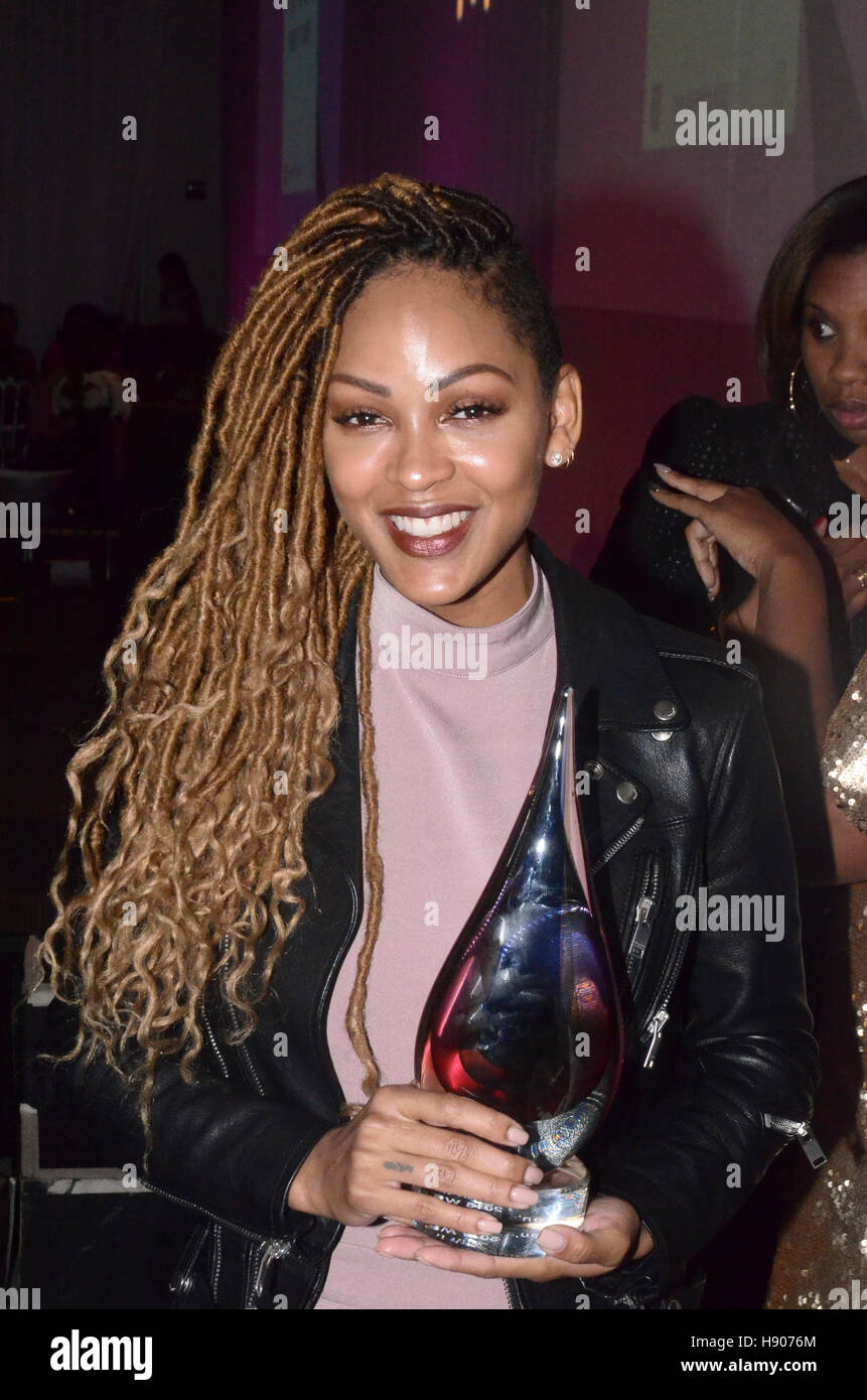 New York, NY, USA. 16th Nov, 2016. Meagan Good attends the sixth annual ...