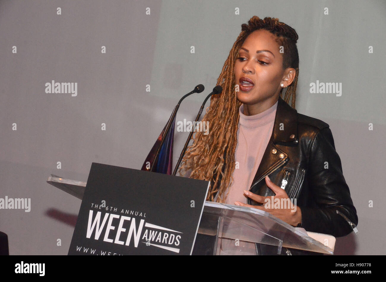 New York, NY, USA. 16th Nov, 2016. Meagan Good attends the sixth annual ...