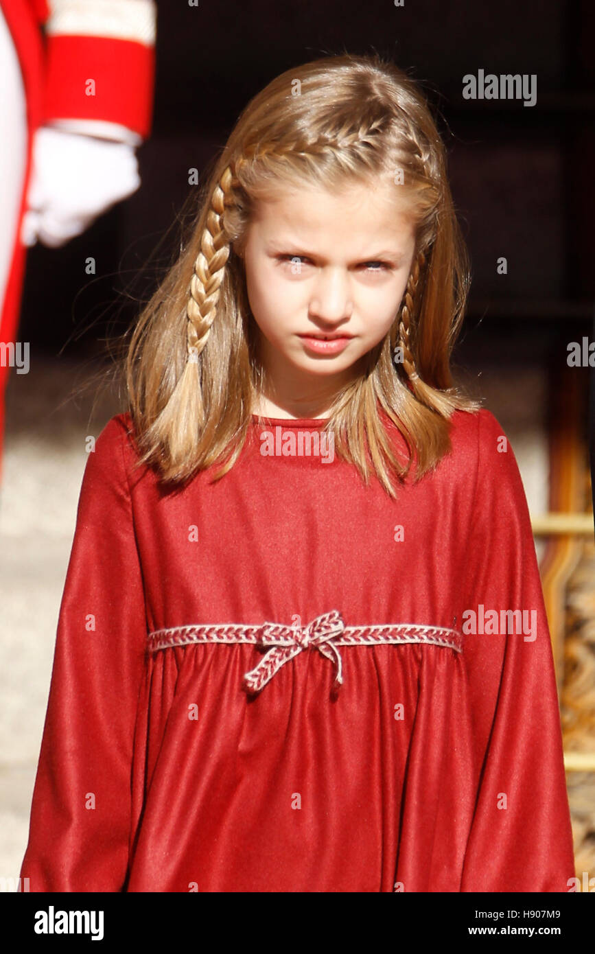 Madrid, Spain. 17th November, 2016. King Felipe, Queen Letizia ...