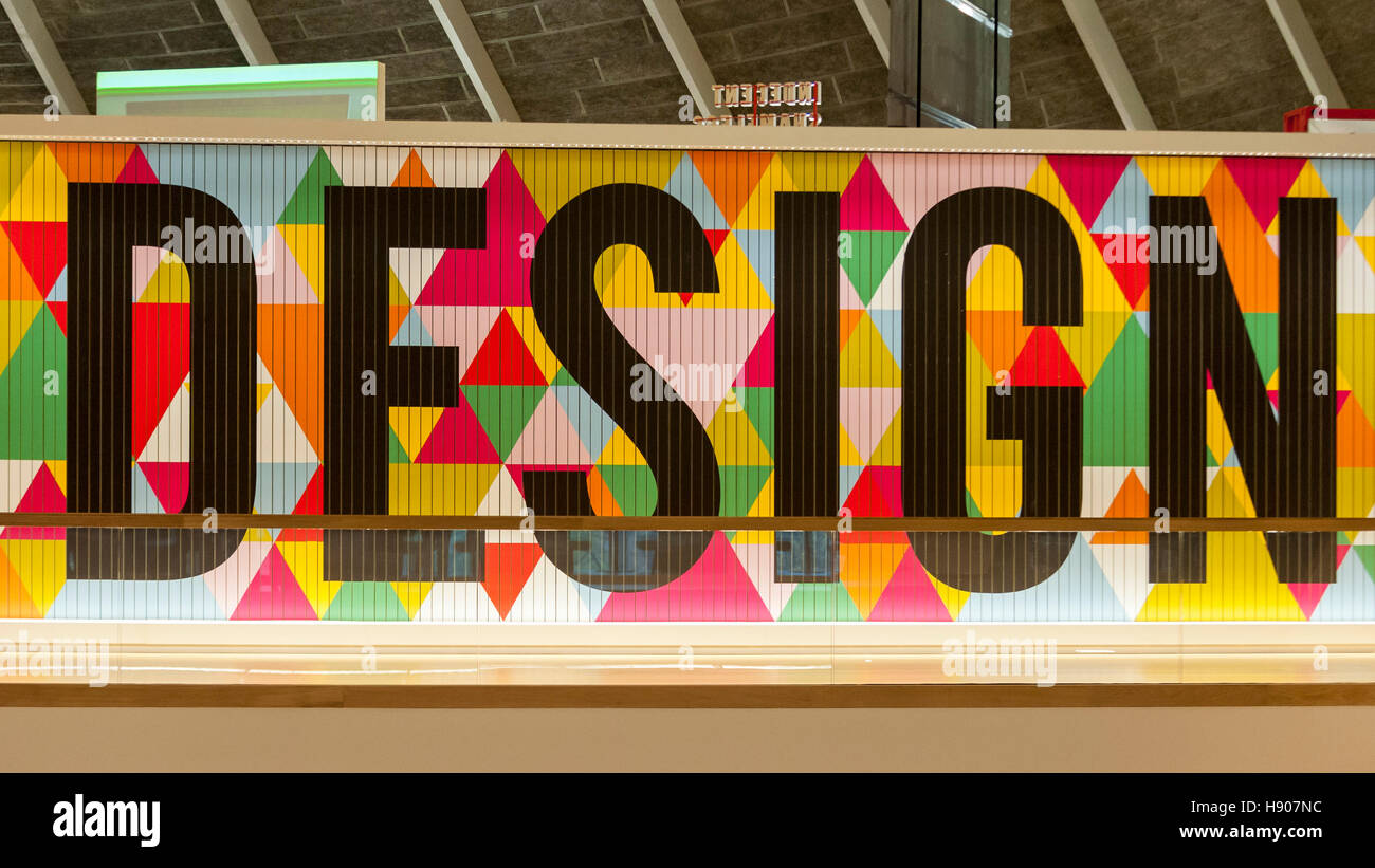 London, UK. 17 November 2016. The Design Museum opens in its new home ...