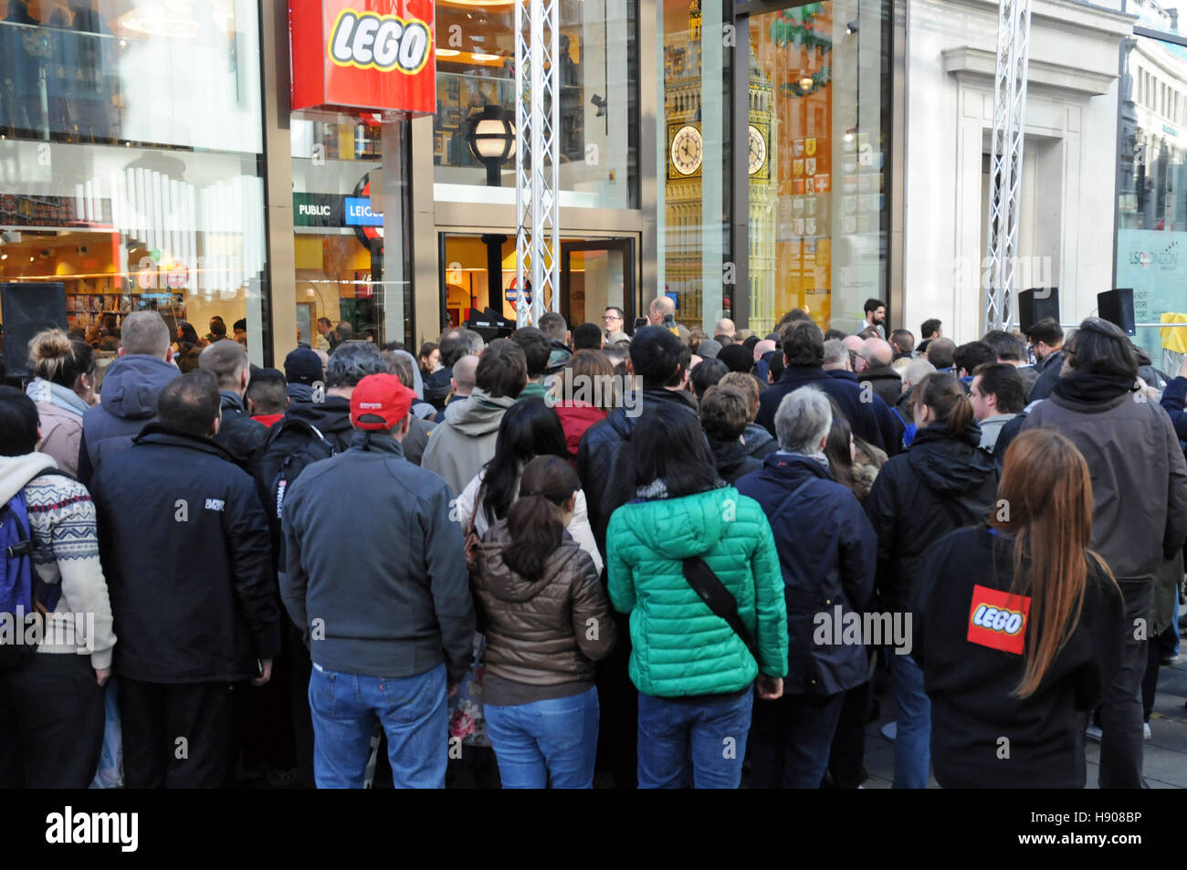 Lego Store Leicester Square Stock Photos & Lego Store Leicester Square ...