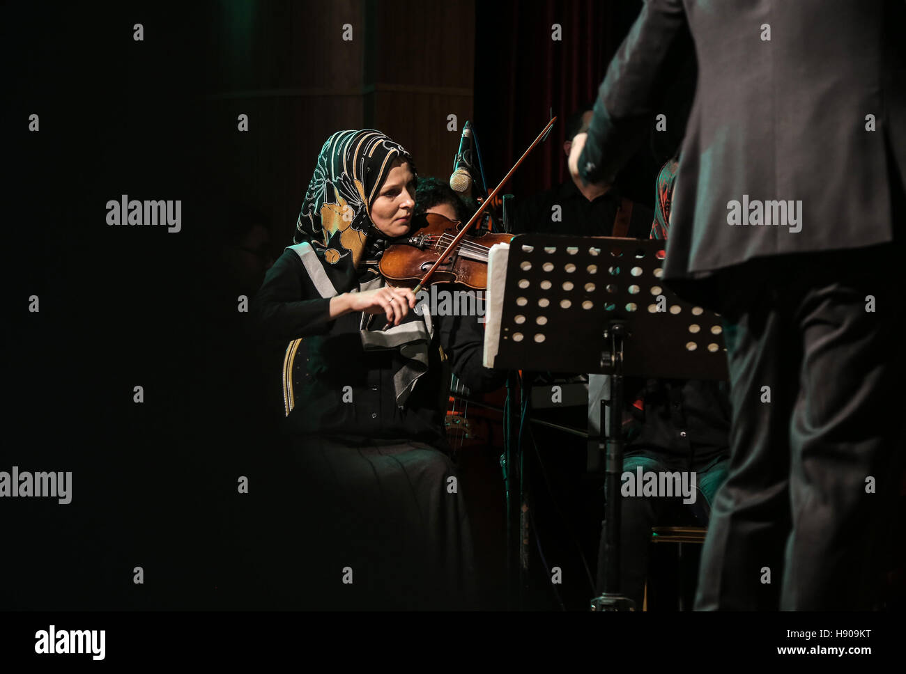 Gaza City, The Gaza Strip, Palestine. 17th Nov, 2016. Palestinian woman ...