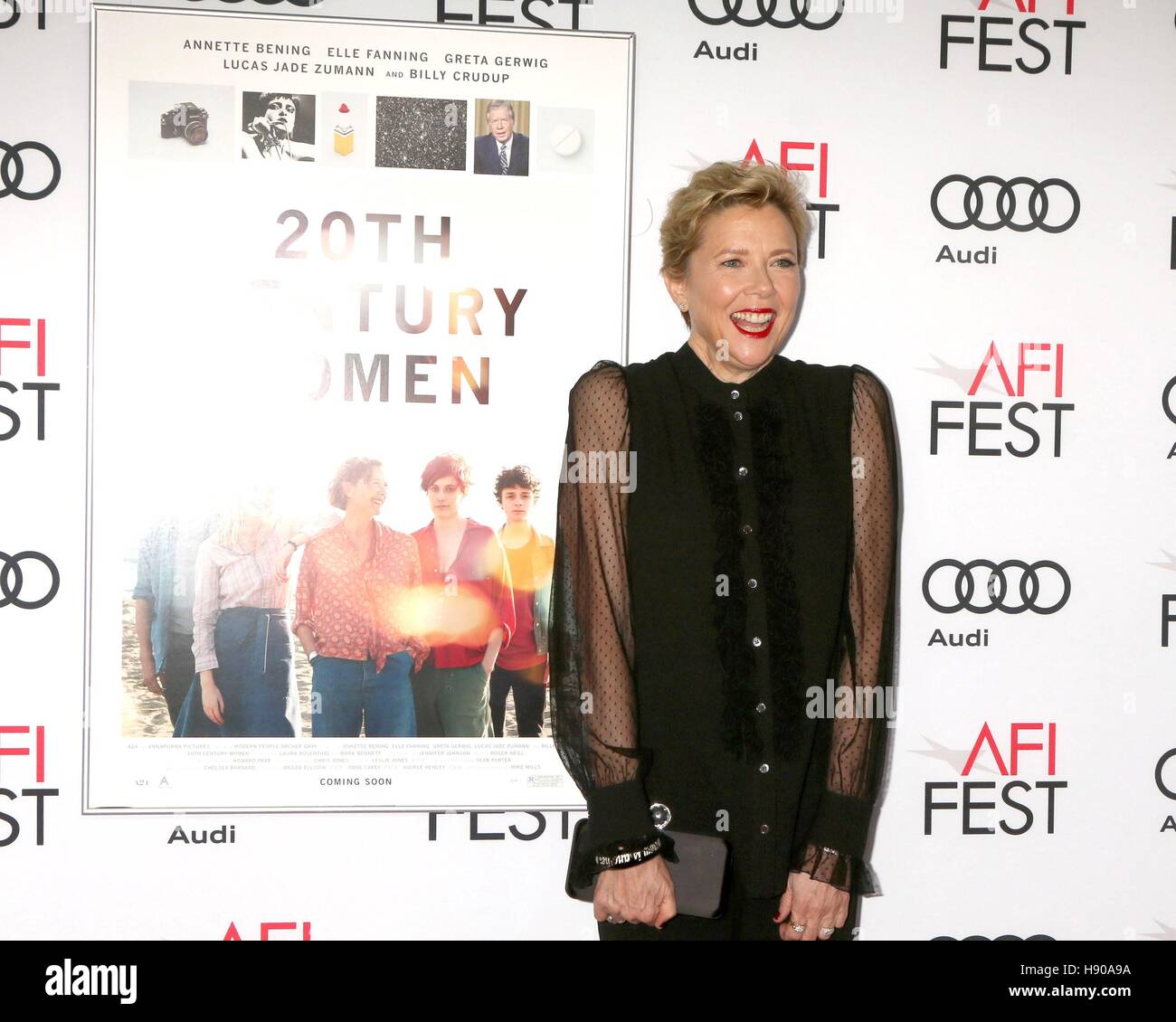 Los Angeles, CA, USA. 16th Nov, 2016. Annette Bening at arrivals for ...