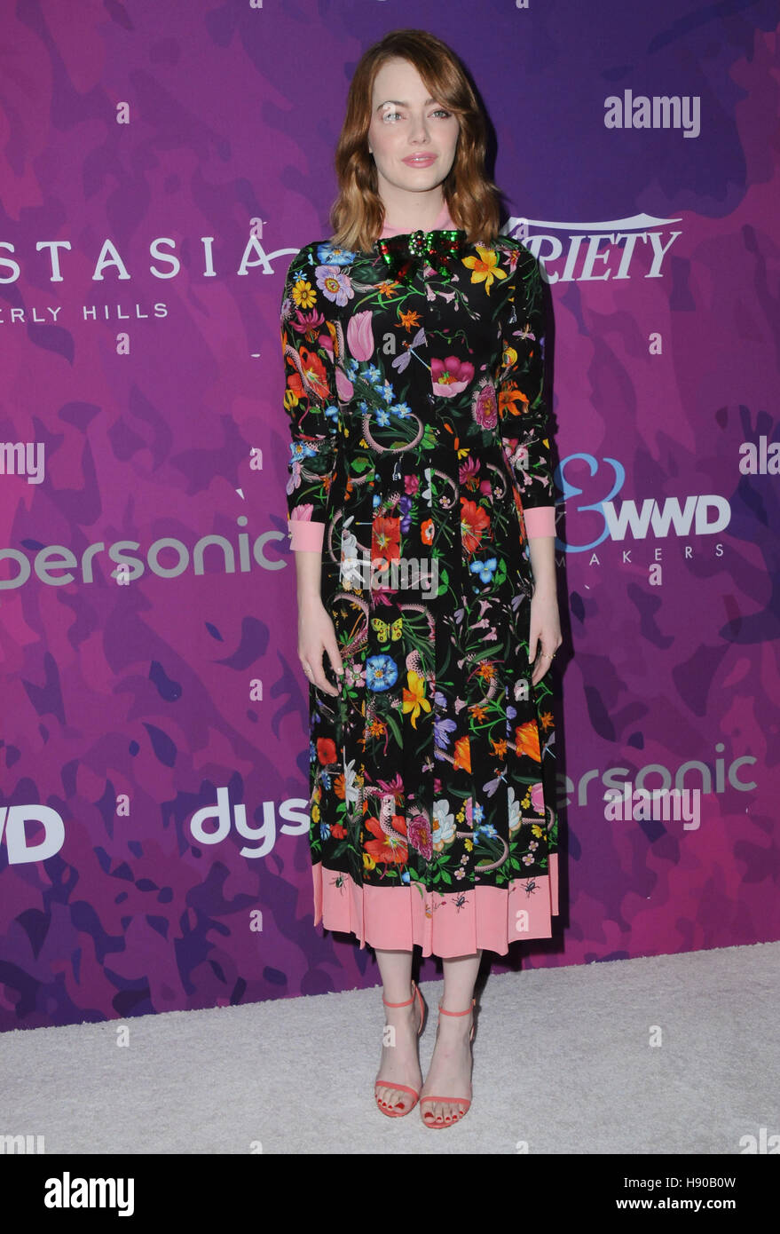 West Hollywood, CA, USA. 17th Nov, 2016. Emma Stone. Variety and WWD ...
