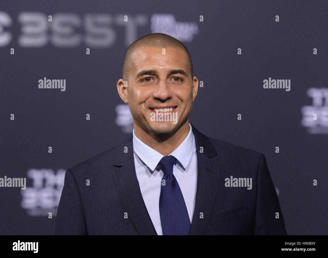 Zurich, Switzerland. 9th Jan, 2017. French former footballer David ...