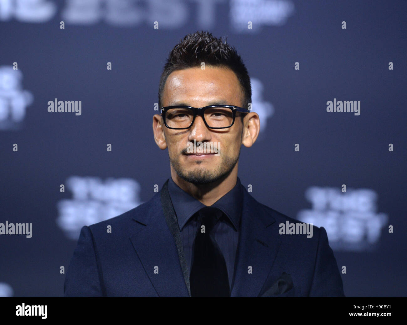 Zurich, Switzerland. 9th Jan, 2017. Japanese former player Hidetoshi ...