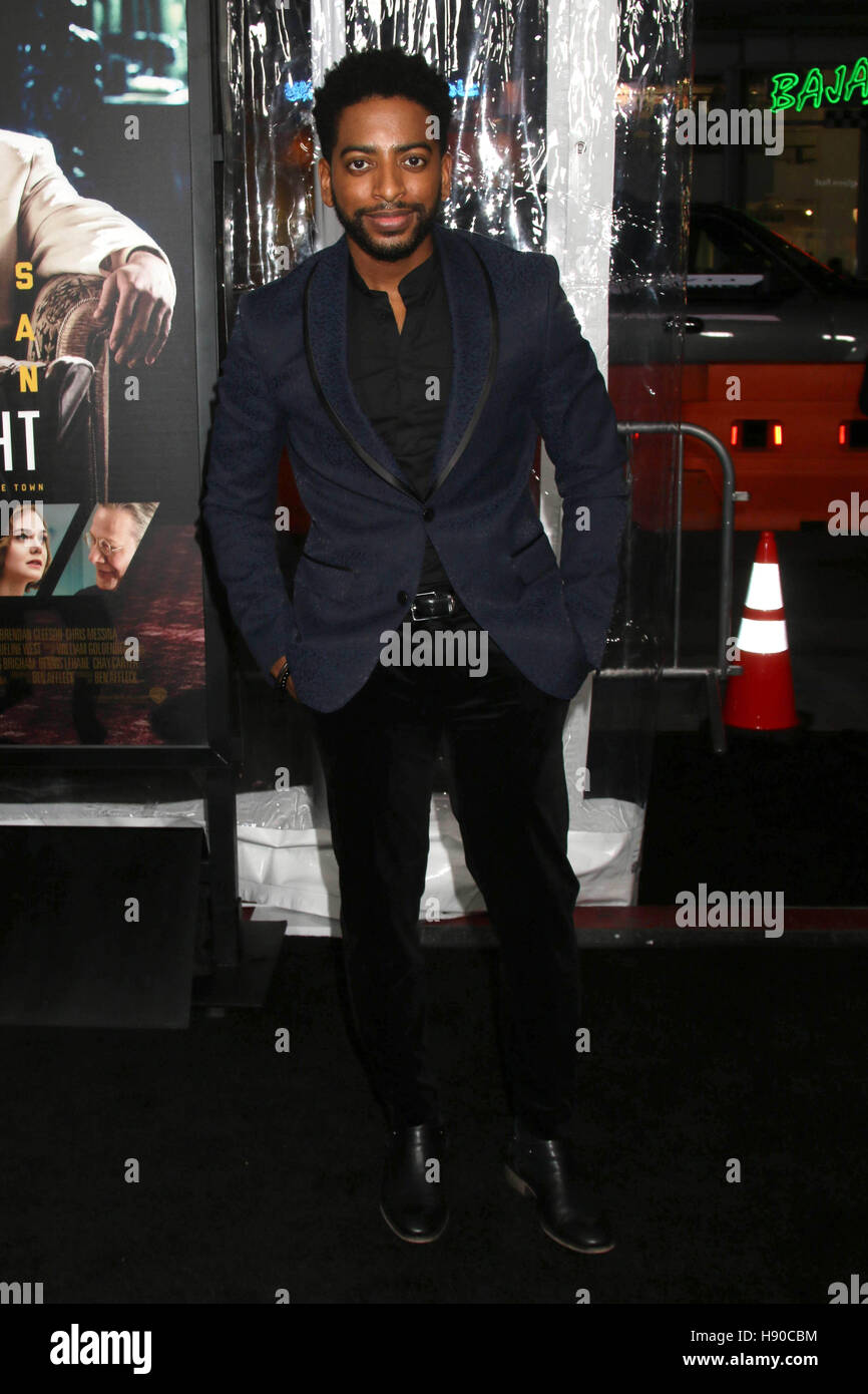 Hollywood, California, USA. 9th Jan, 2017. Shaun Brown at the "Live By ...