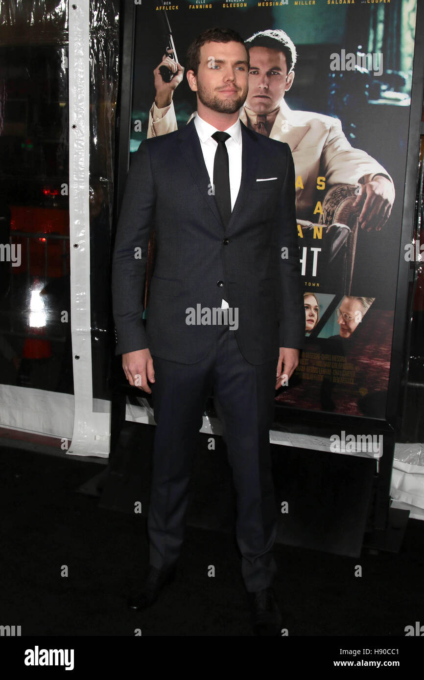 Hollywood, California, USA. 9th Jan, 2017. Austin Smith at the "Live By ...
