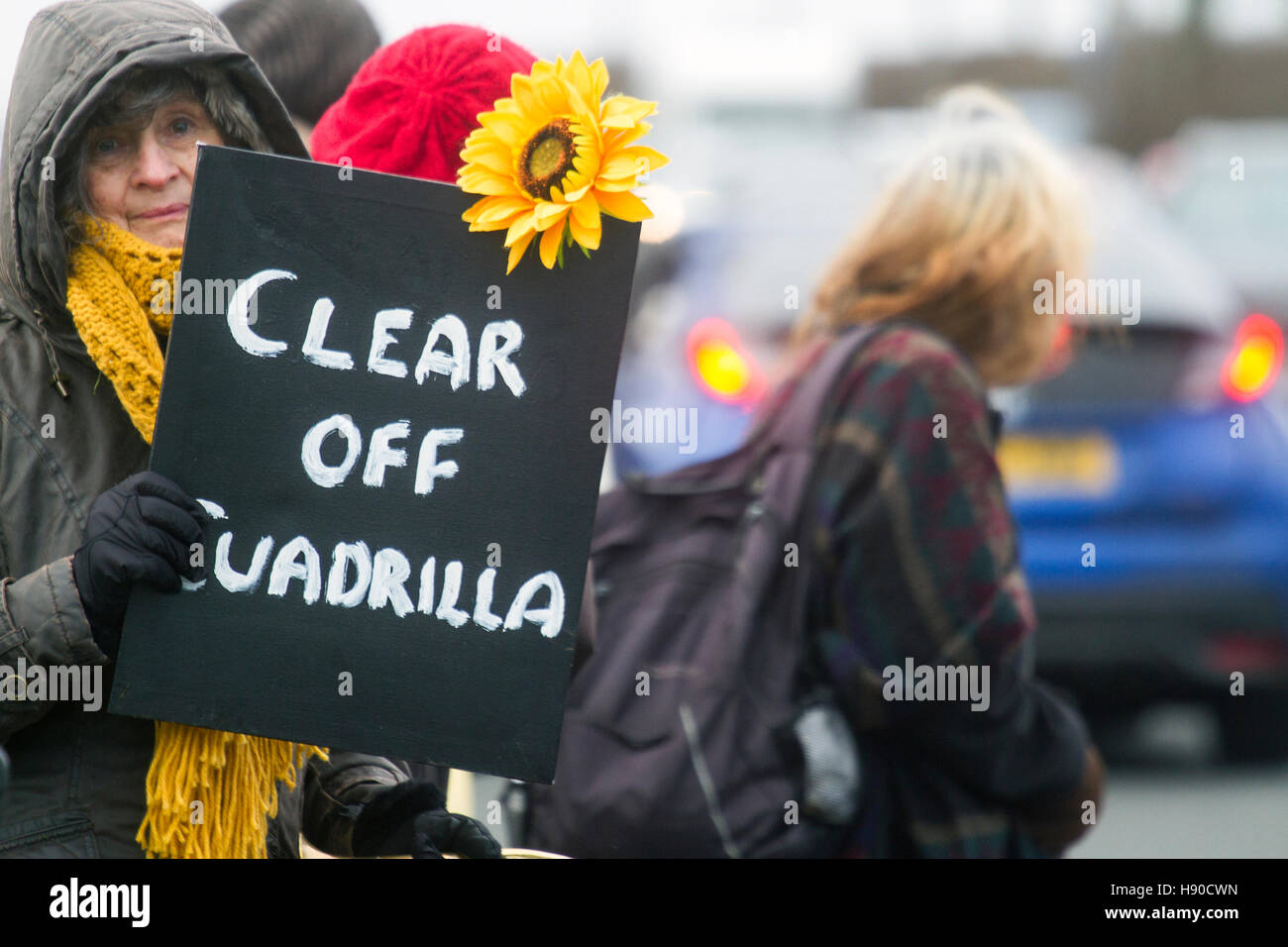 a cuadrilla plumpton frack off anti protest shale gas extraction ...