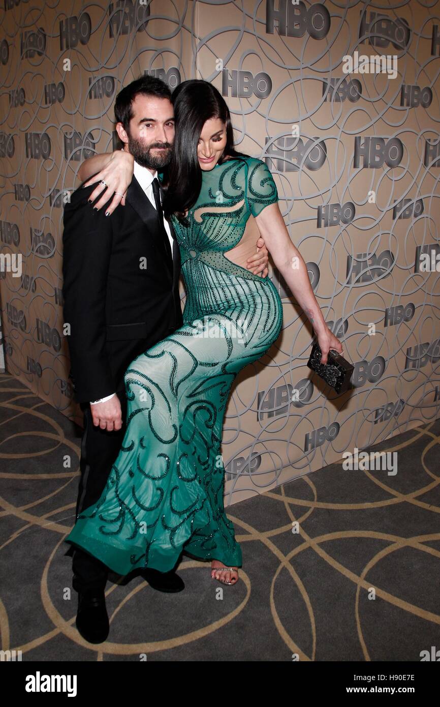 Beverly Hills, CA. 8th Jan, 2017. Jay Duplass, Trace Lysette at the ...