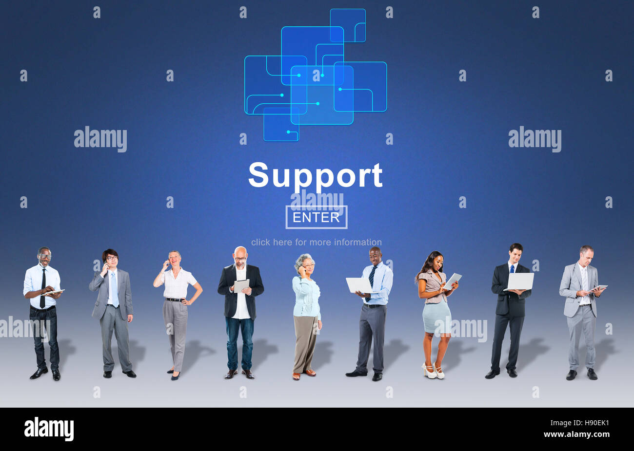 Support Community Aid Help Team Assistance Concept Stock Photo - Alamy