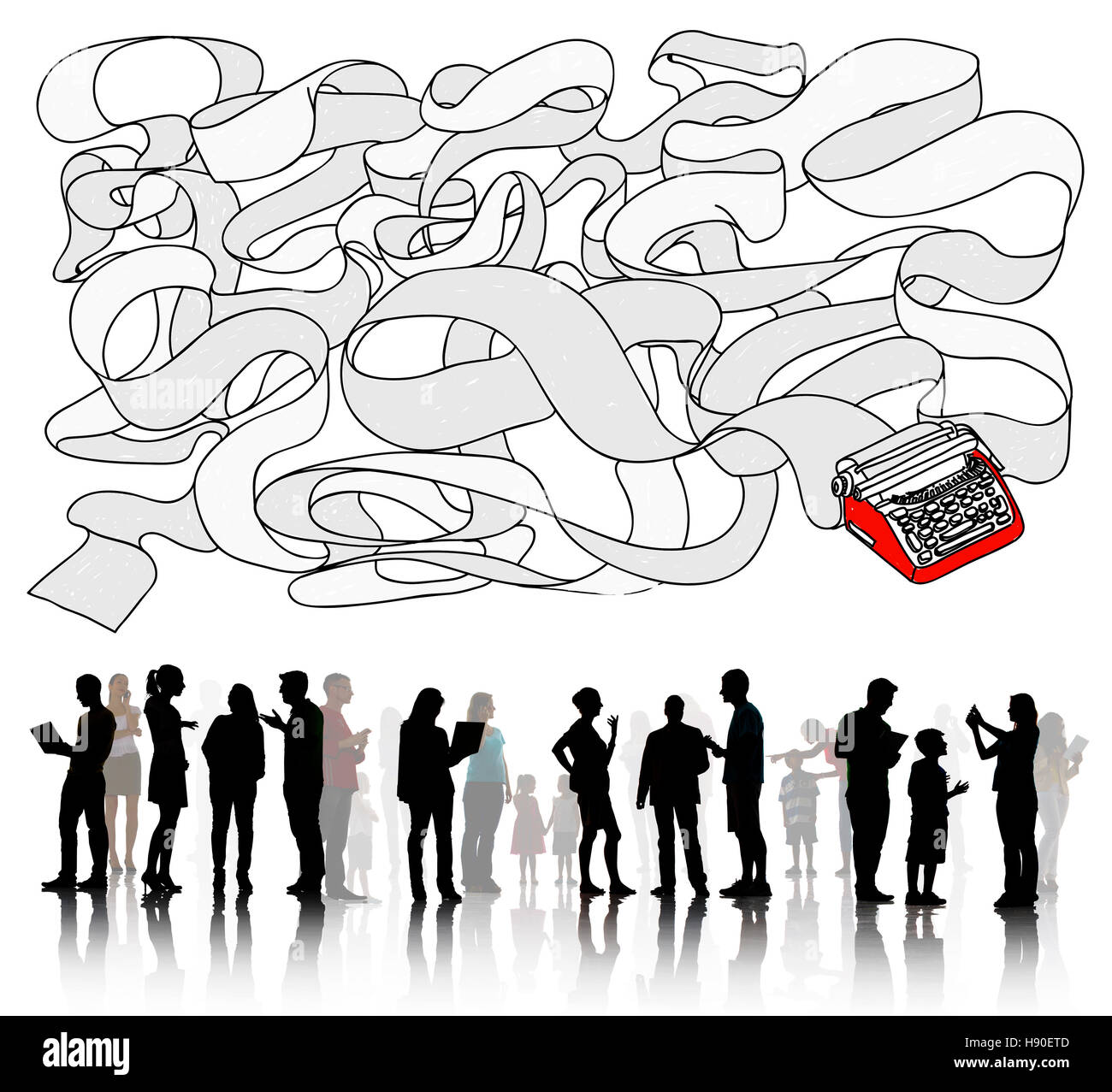 Corporate to do list Cut Out Stock Images & Pictures - Alamy