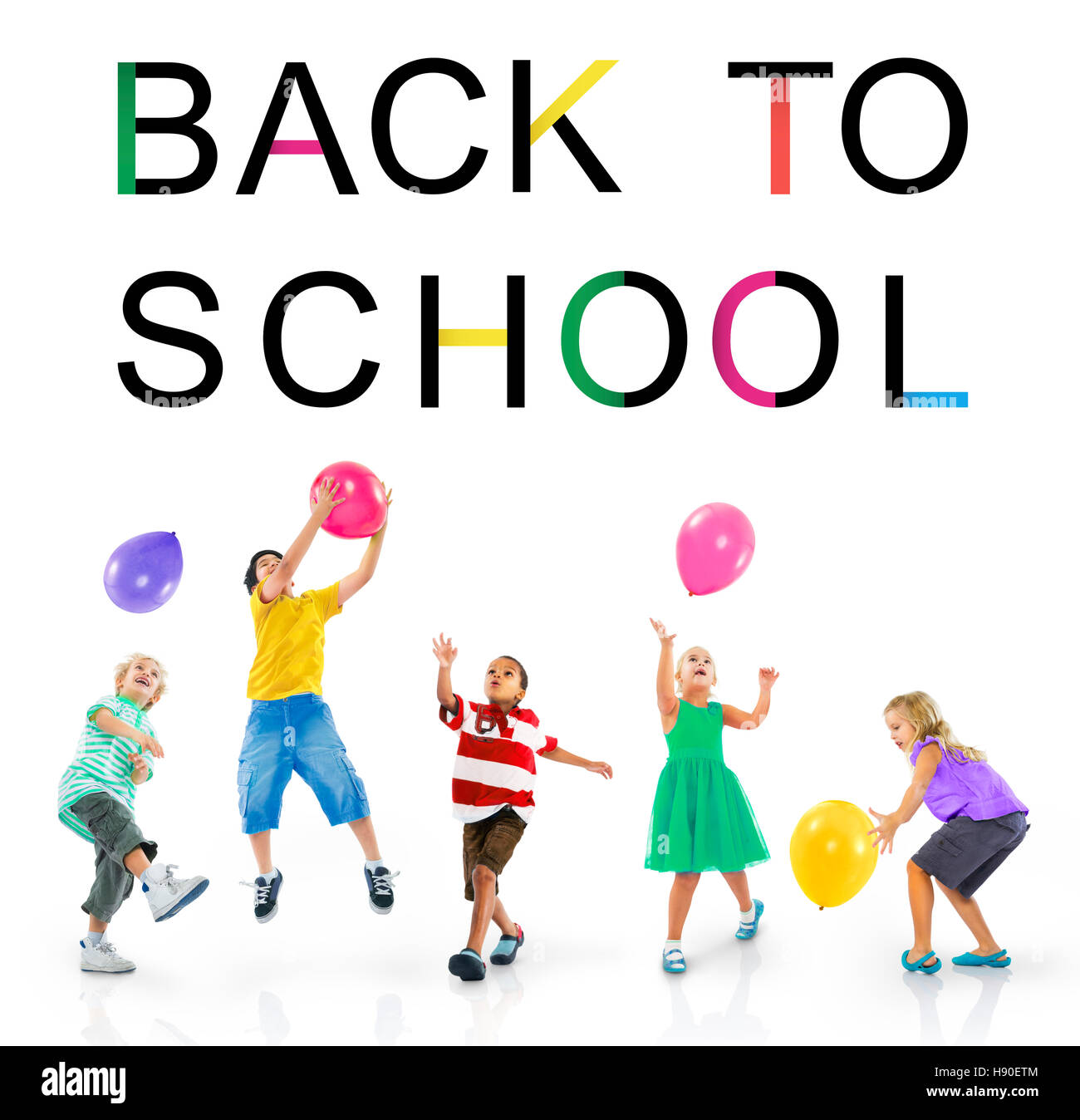 Back to School Education Knowledge Study Learning Concept Stock Photo ...