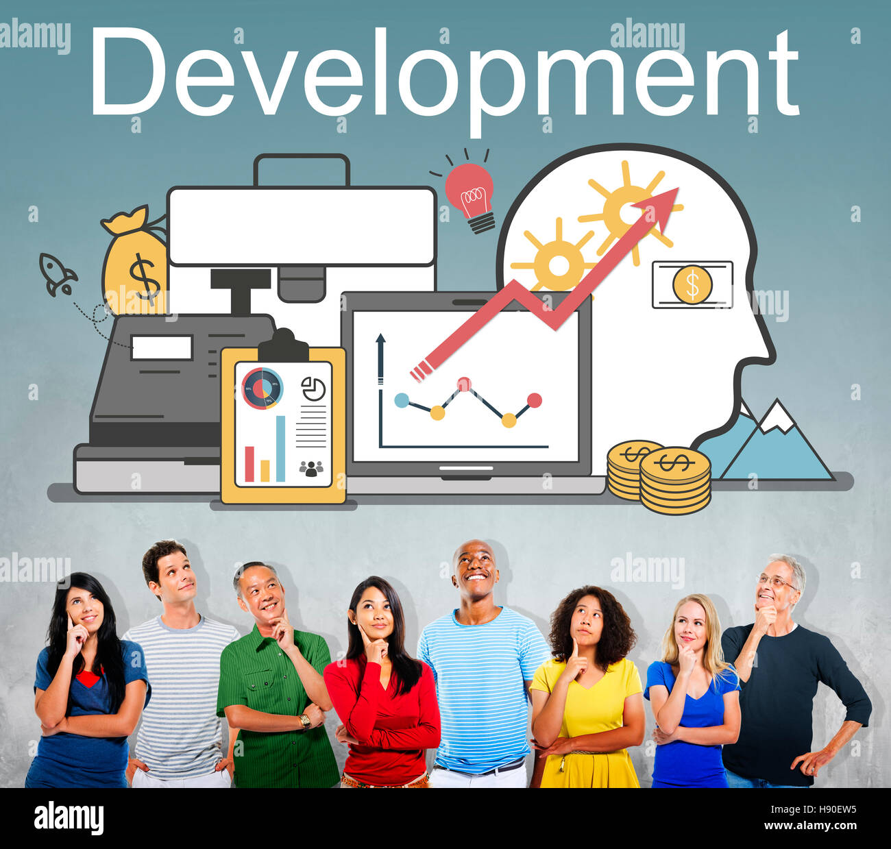 Development Financial Improvement Management Concept Stock Photo - Alamy