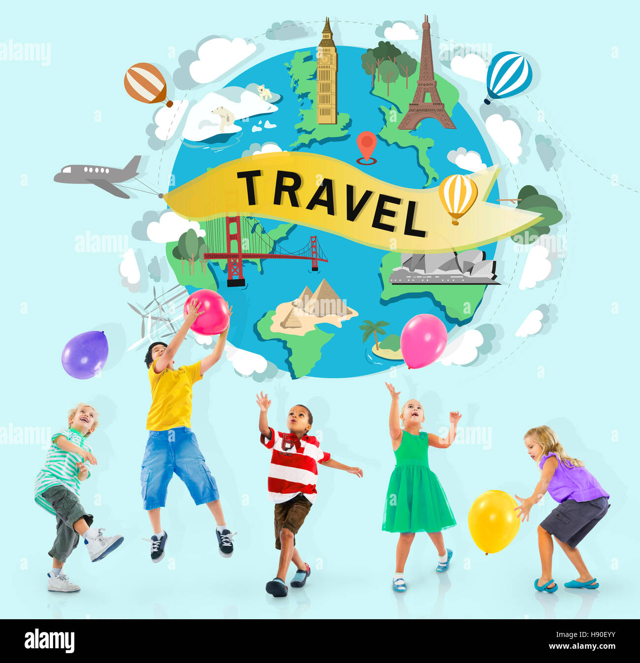 Travel Traveling Vacation Holiday Journey Adventure Concept Stock Photo ...