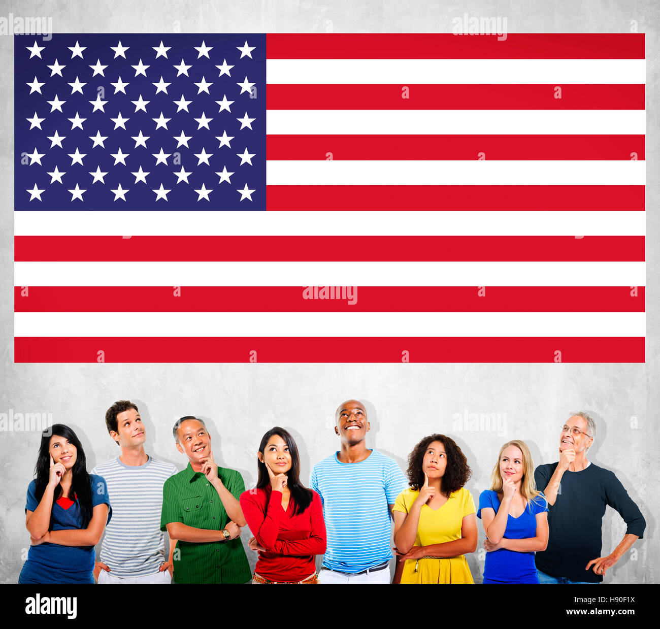 American diverse liberty hi-res stock photography and images - Alamy