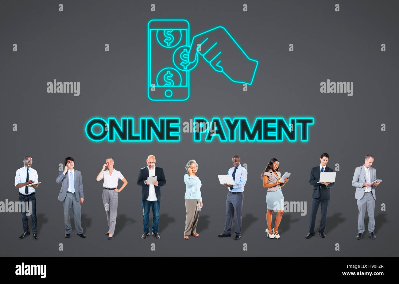 Payment Banking Transaction Accounting E-Payment Concept Stock Photo ...