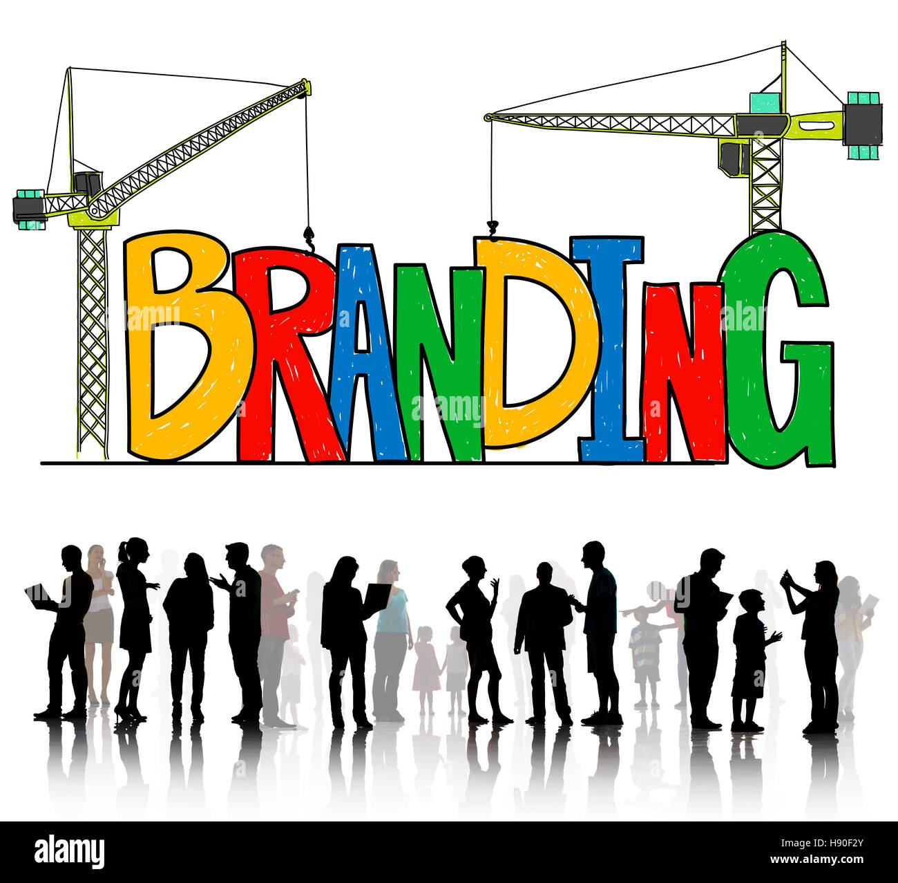 Name on building Cut Out Stock Images & Pictures - Alamy