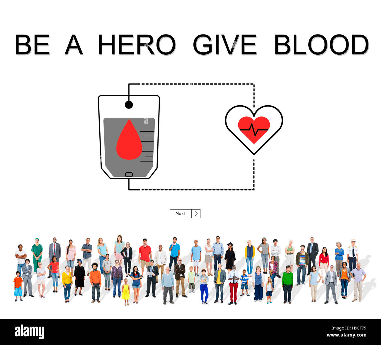 Blood Donation Give Life Transfusion Sangre Concept Stock Photo - Alamy