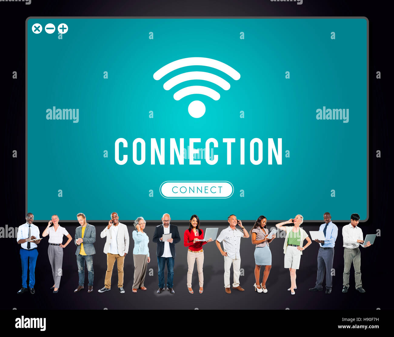 Internet Wifi Connection Access Hotspot Stock Photo - Alamy