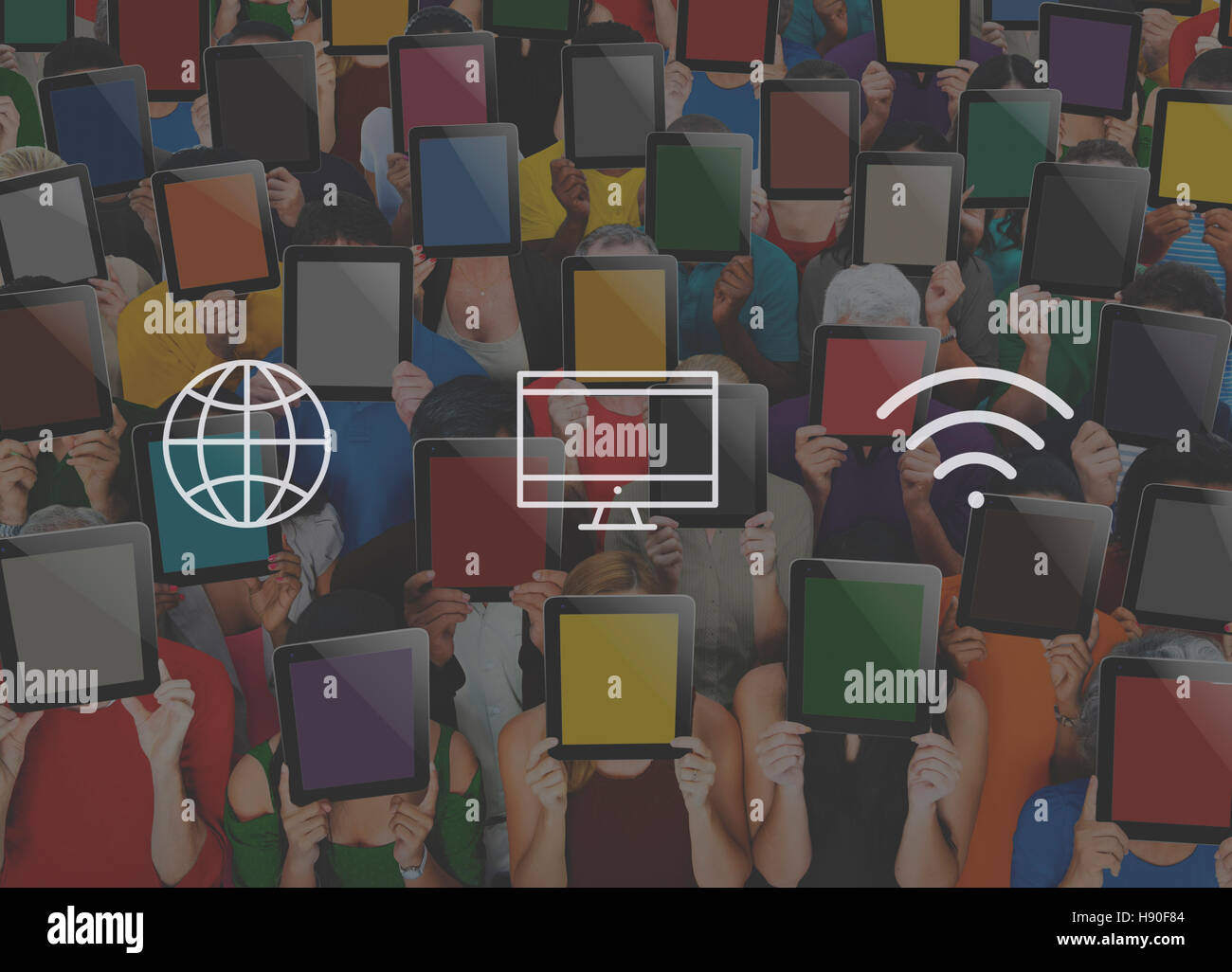 Global Worldwide Digital Modern Connection Concept Stock Photo - Alamy