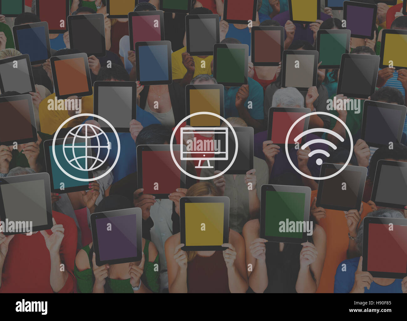 Global Worldwide Digital Modern Connection Concept Stock Photo - Alamy