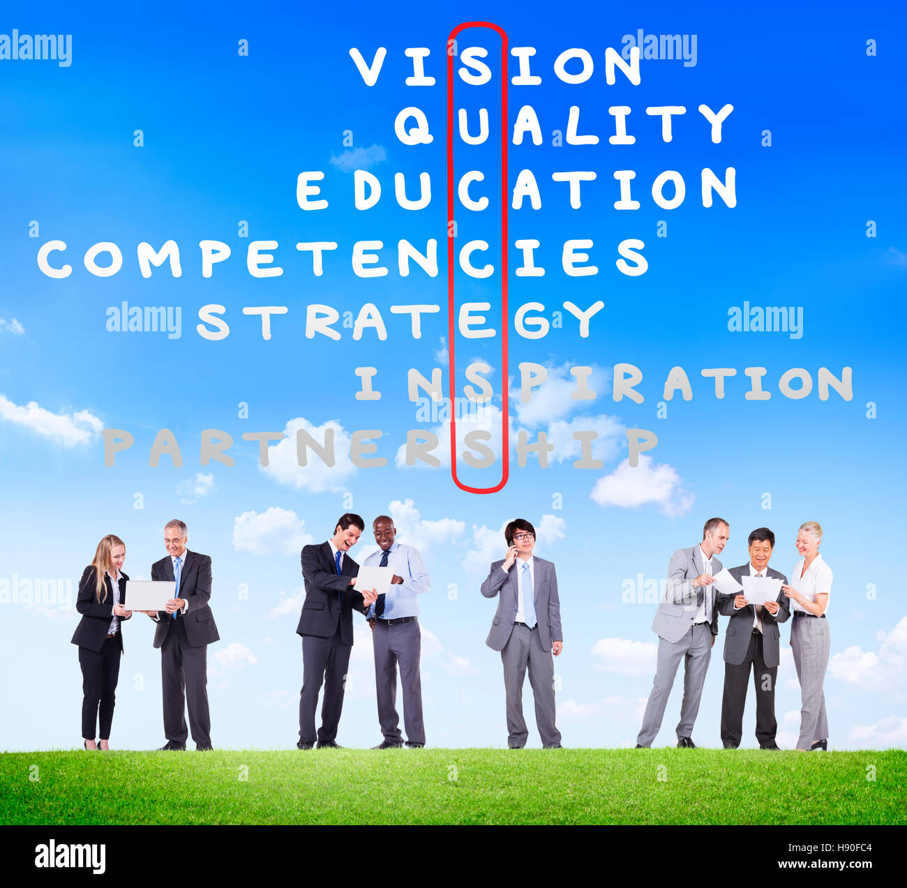 Success Goal Target Victory Strategy Vision Concept Stock Photo - Alamy