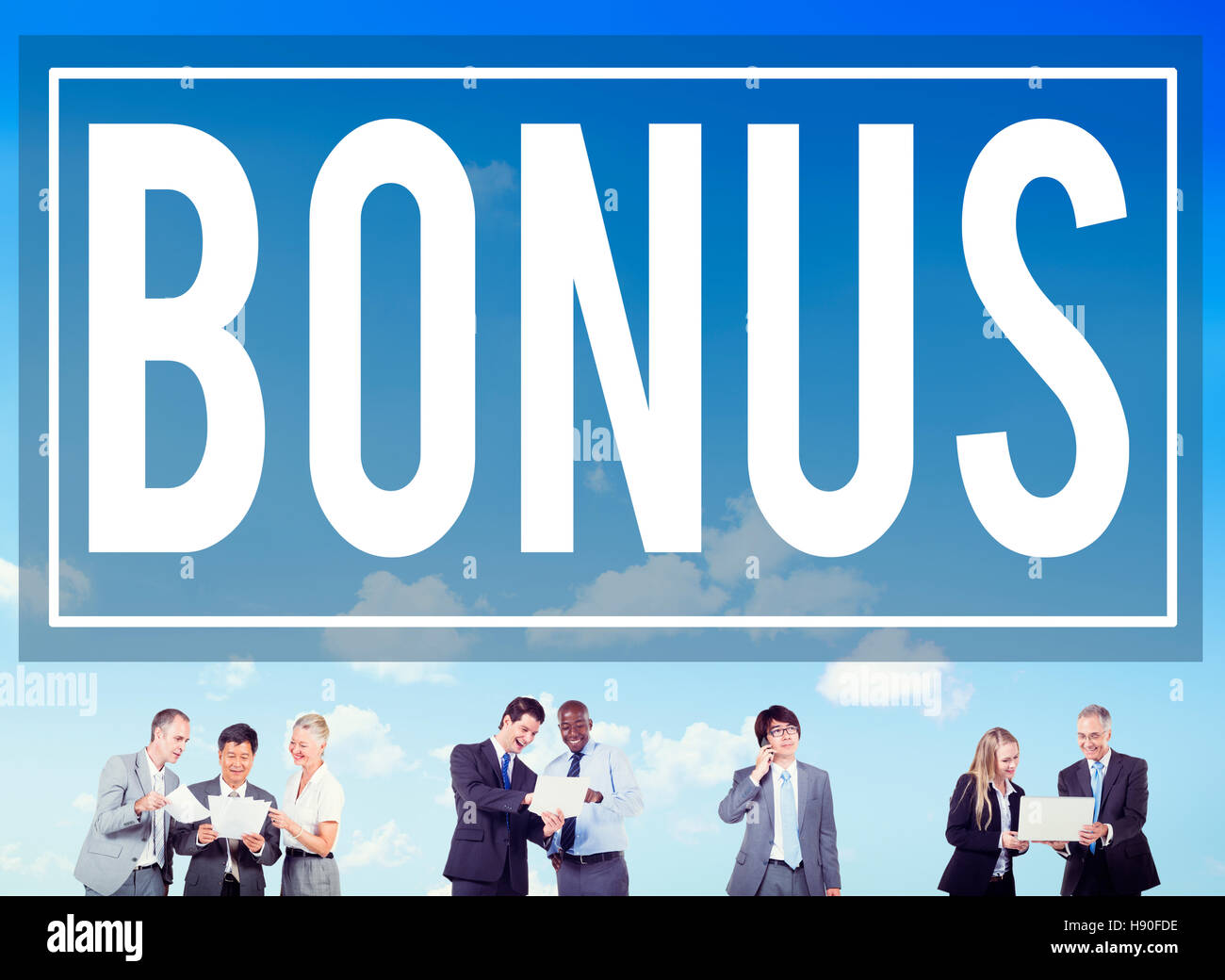 Bonus Banking Budget Compensation Income Profit Concept Stock Photo - Alamy