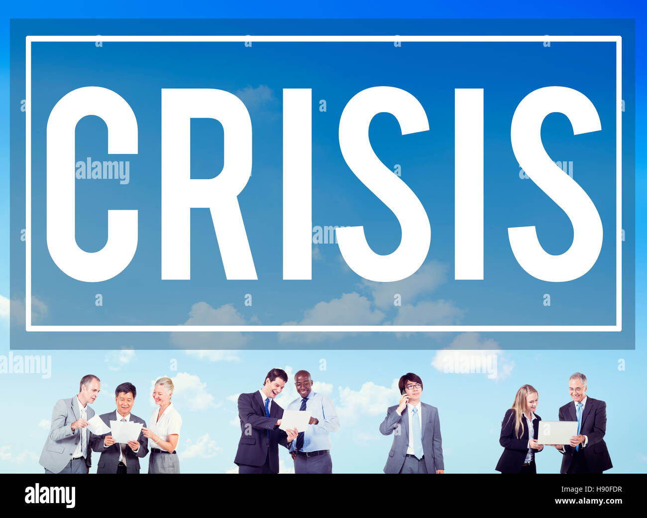 Economics Financial Crisis Risk Strategy Concept Stock Photo - Alamy