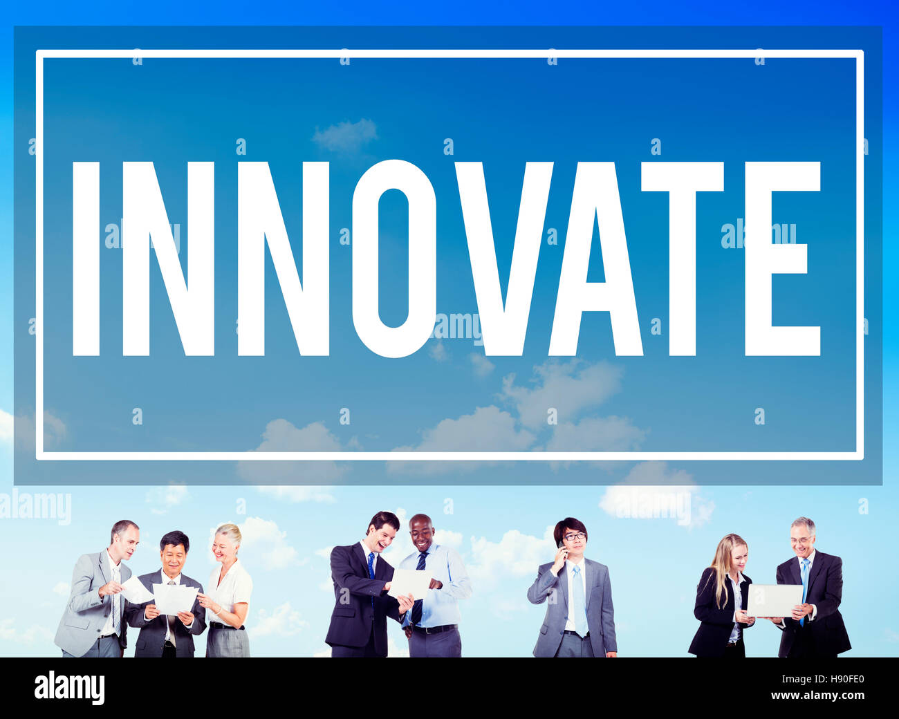 Innovate Innovation Ideas Inspiration Invention Concept Stock Photo - Alamy