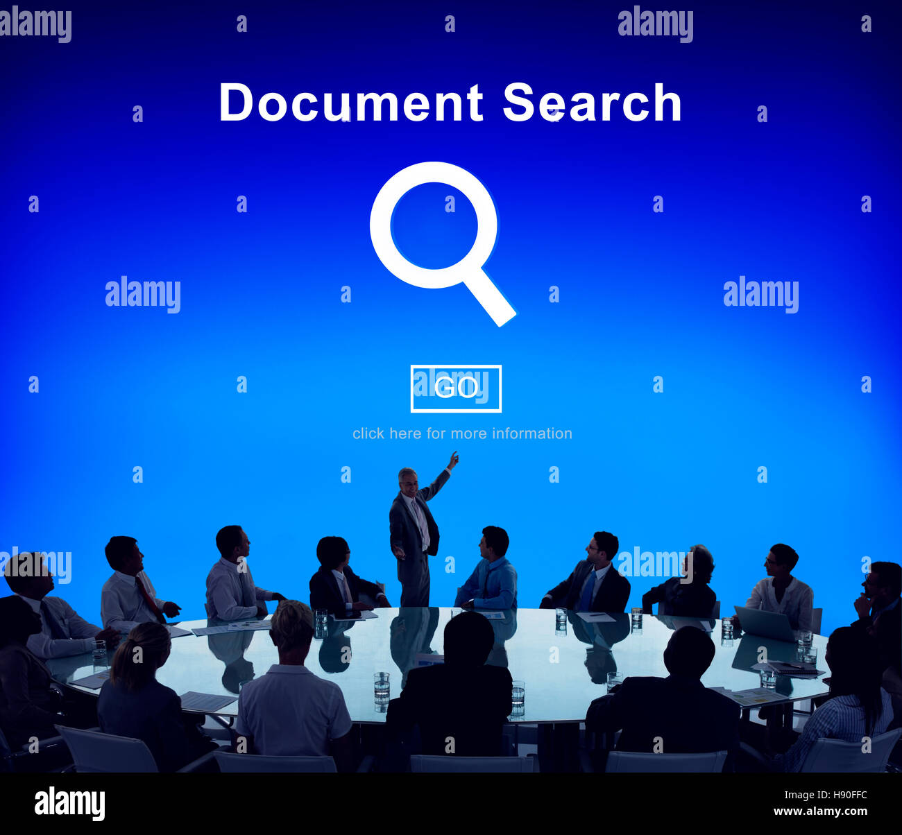 Document Search Finding Forms Inspect Letters Concept Stock Photo - Alamy