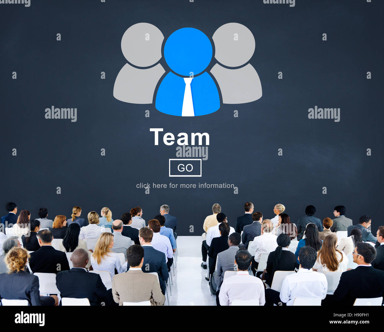 Team Teamwork Connection Partnership Togetherness Concept Stock Photo ...