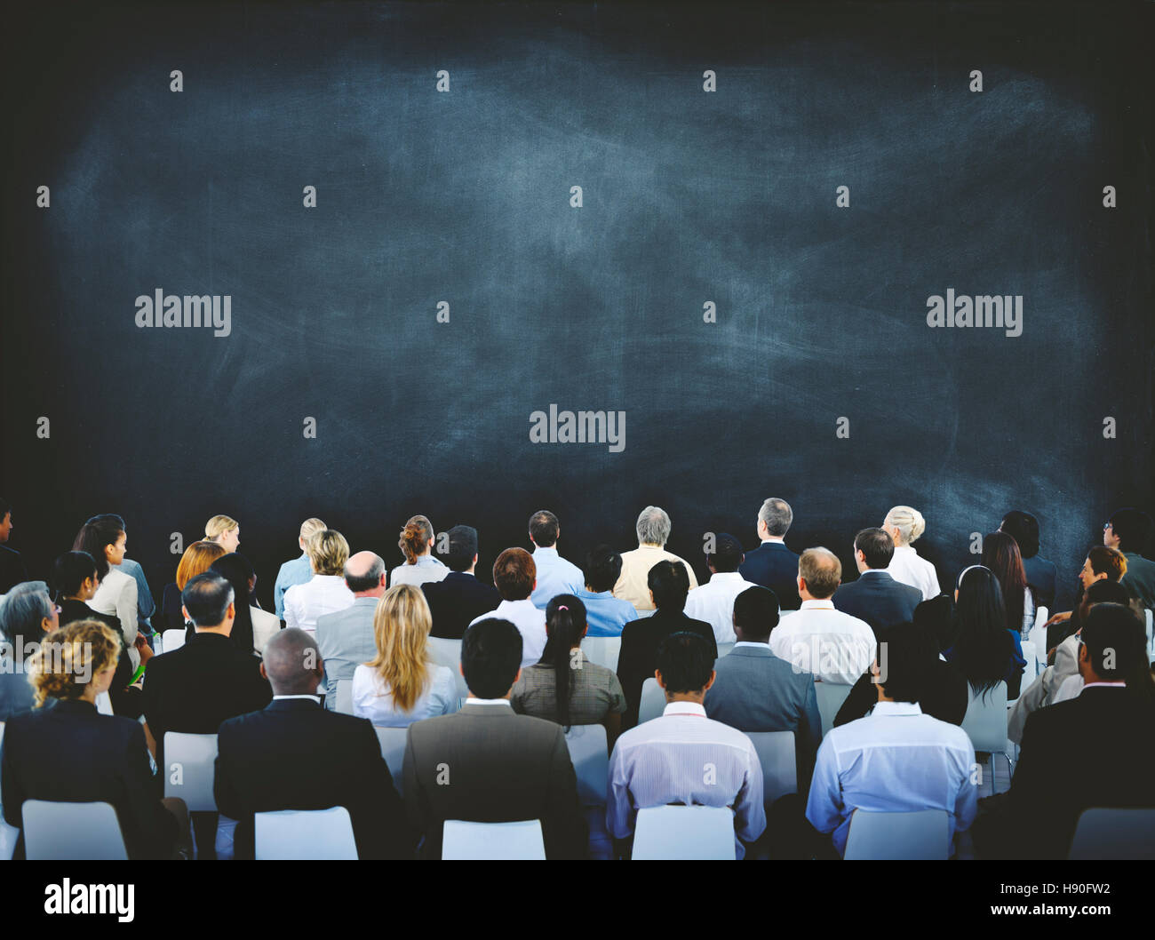 Group of Diverse Business People in a Seminar Concept Stock Photo - Alamy