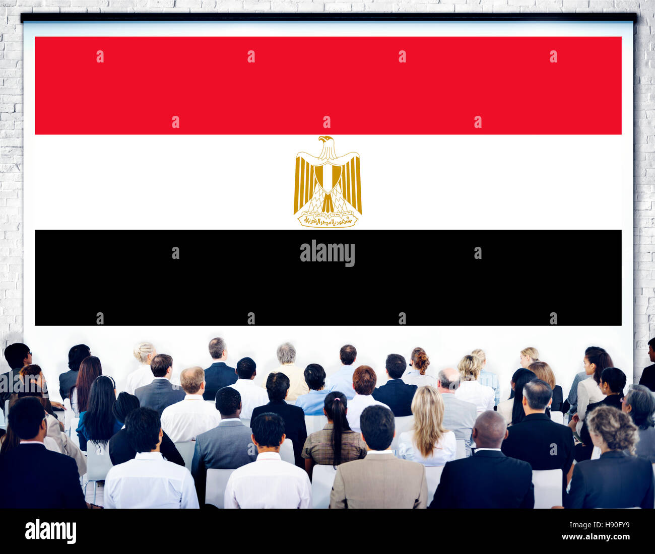 Egypt Flag Country Nationality Liberty Concept Stock Photo - Alamy