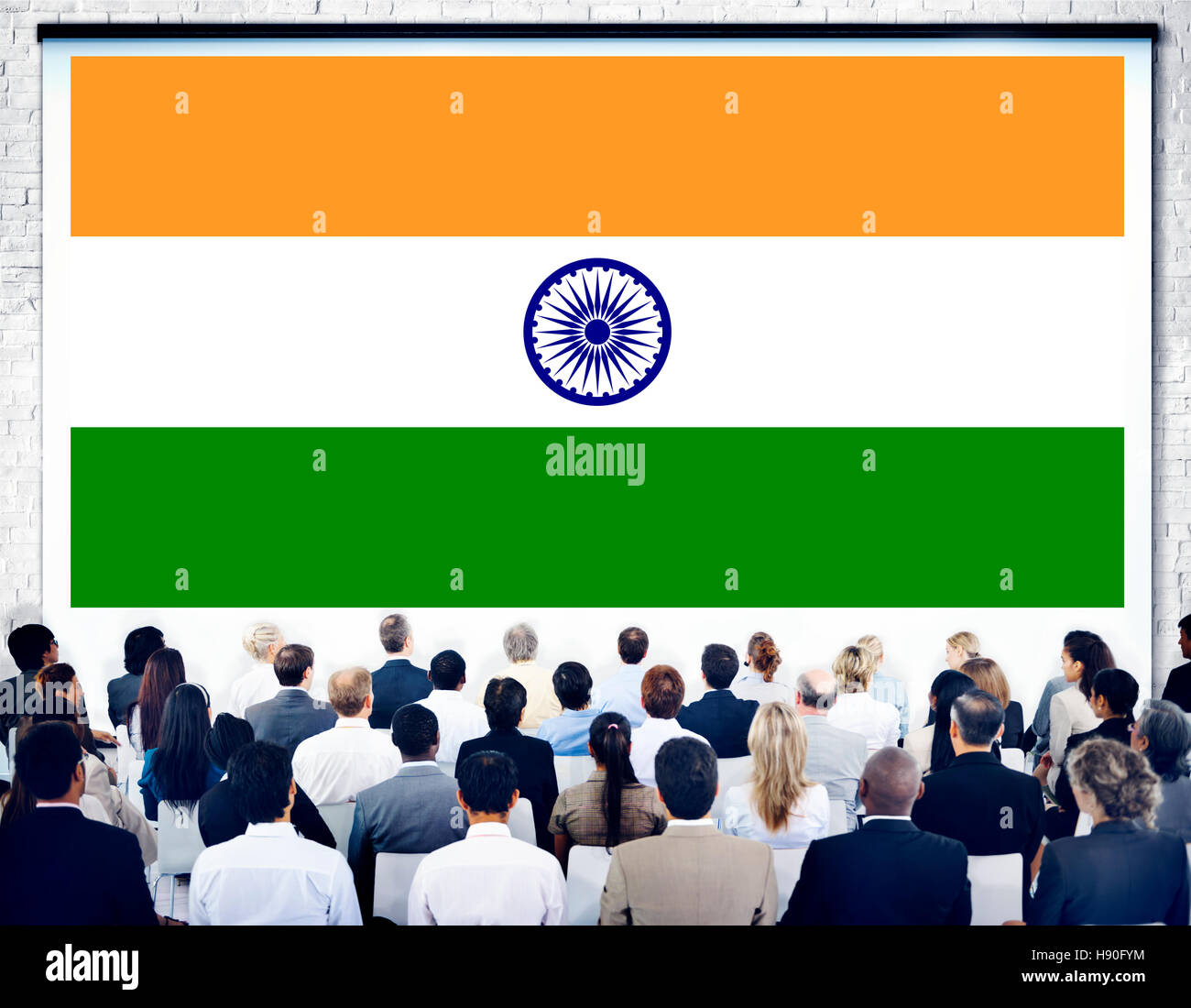 India Flag Patriotism Indian Pride Unity Concept Stock Photo - Alamy