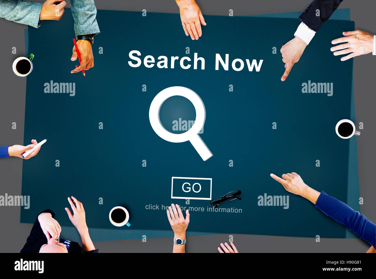 Search Now Exploration Discover Searching Finding Concept Stock Photo ...